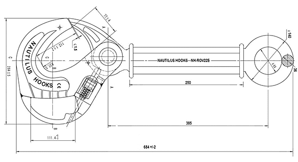 Subsea/ROV Hooks
